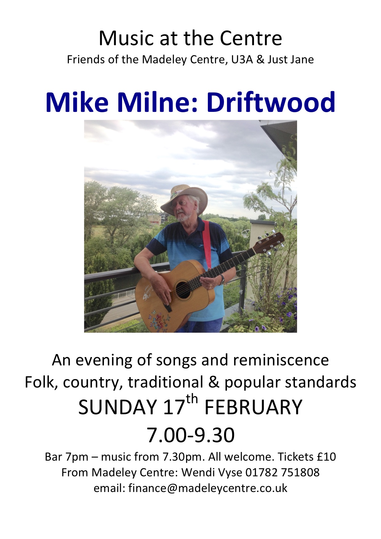 Mike Milne: Driftwood | The Madeley Centre